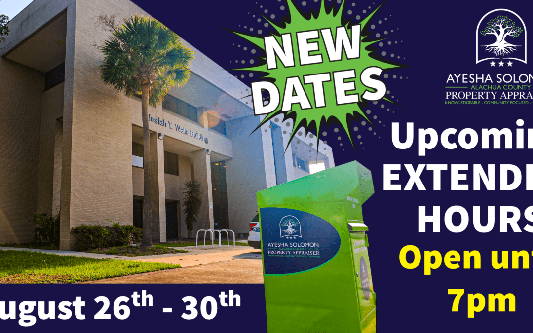 community outreach Main - Alachua County Property Appraiser